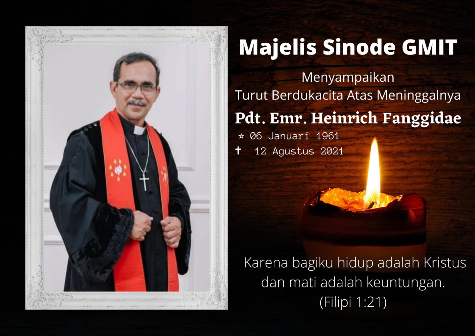 SINODE GMIT – Gereja Masehi Injili di Timor