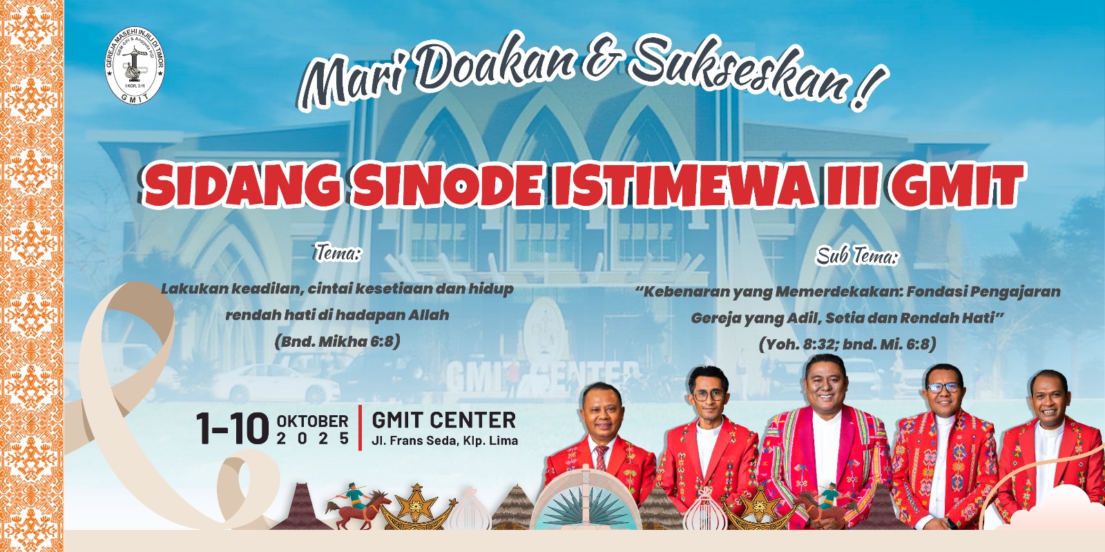 GMIT Segera Gelar Sidang Sinode Istimewa III: Fokus pada Ajaran Gereja ...